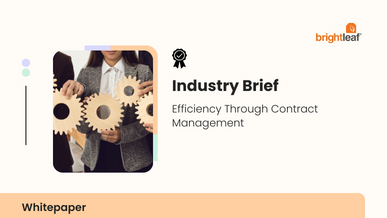 Efficiency Through Contract Management - Brightleaf Solutions, Inc.